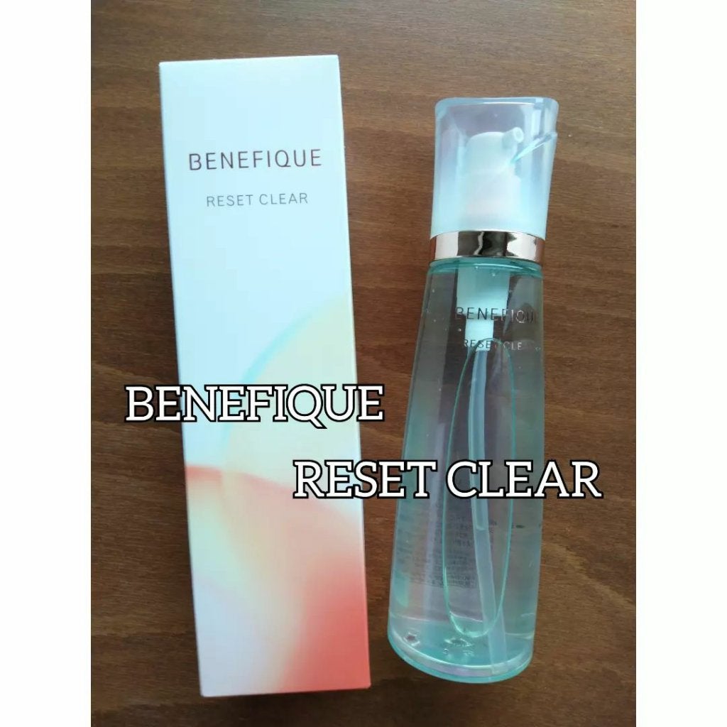 リセットクリアn|benefiqueの口コミ 乾燥肌におすすめの化粧水!ベネフィーク リセットクリアn【拭き取り化粧液】 By あにゃにゃ