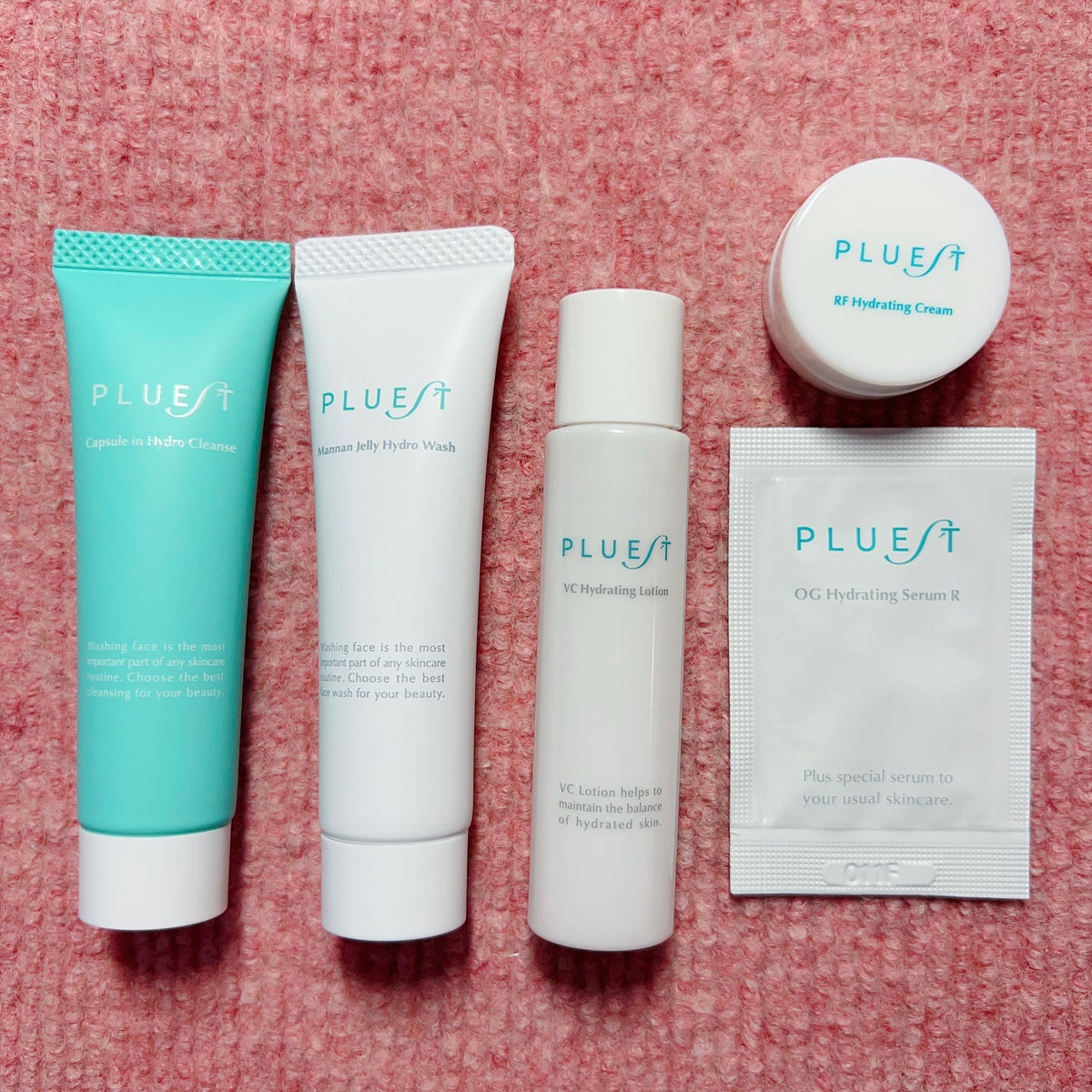 集中トライアル 3点セット|pluestの口コミ プルエストの トライアルセット スキンケア 5点セットだよ😊 By みー⭐️フォロバし