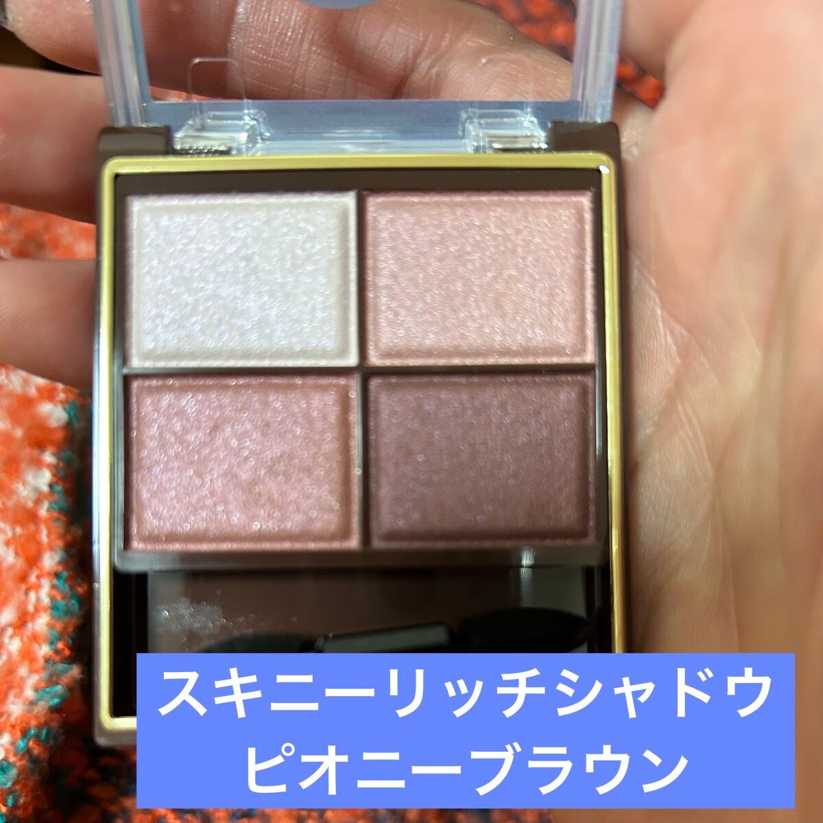 スキニーリッチシャドウ|excelの口コミ ブルベ冬におすすめのアイシャドウパレット!プチプラ派でもデパコス派でもドラコス派でも1つは持っ