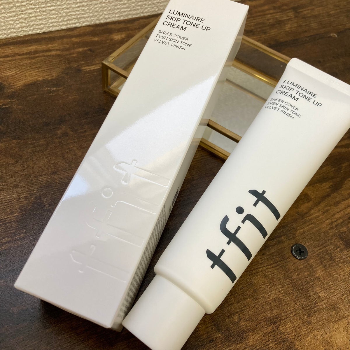 ルミネールスキップトーンアップクリーム|tfitの口コミ Tfit様からluminaire Skip Tone Up Creamをいただき