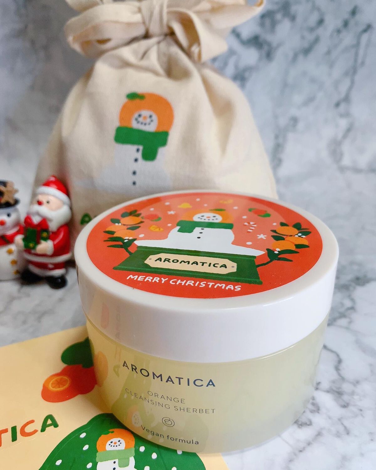 【限定クレンジングバーム】オレンジクレンジングシャーベット|aromaticaの口コミ 🇰🇷韓国のヴィーガンコスメブランド By