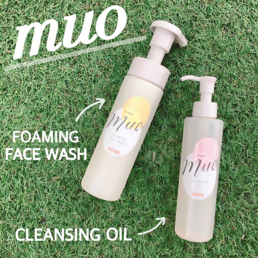 Muoのスキンケア・基礎化粧品 泡の洗顔料&クレンジングオイルを使った口コミ「 Muoの クレンジングオイルと 」 By じじふす Lips