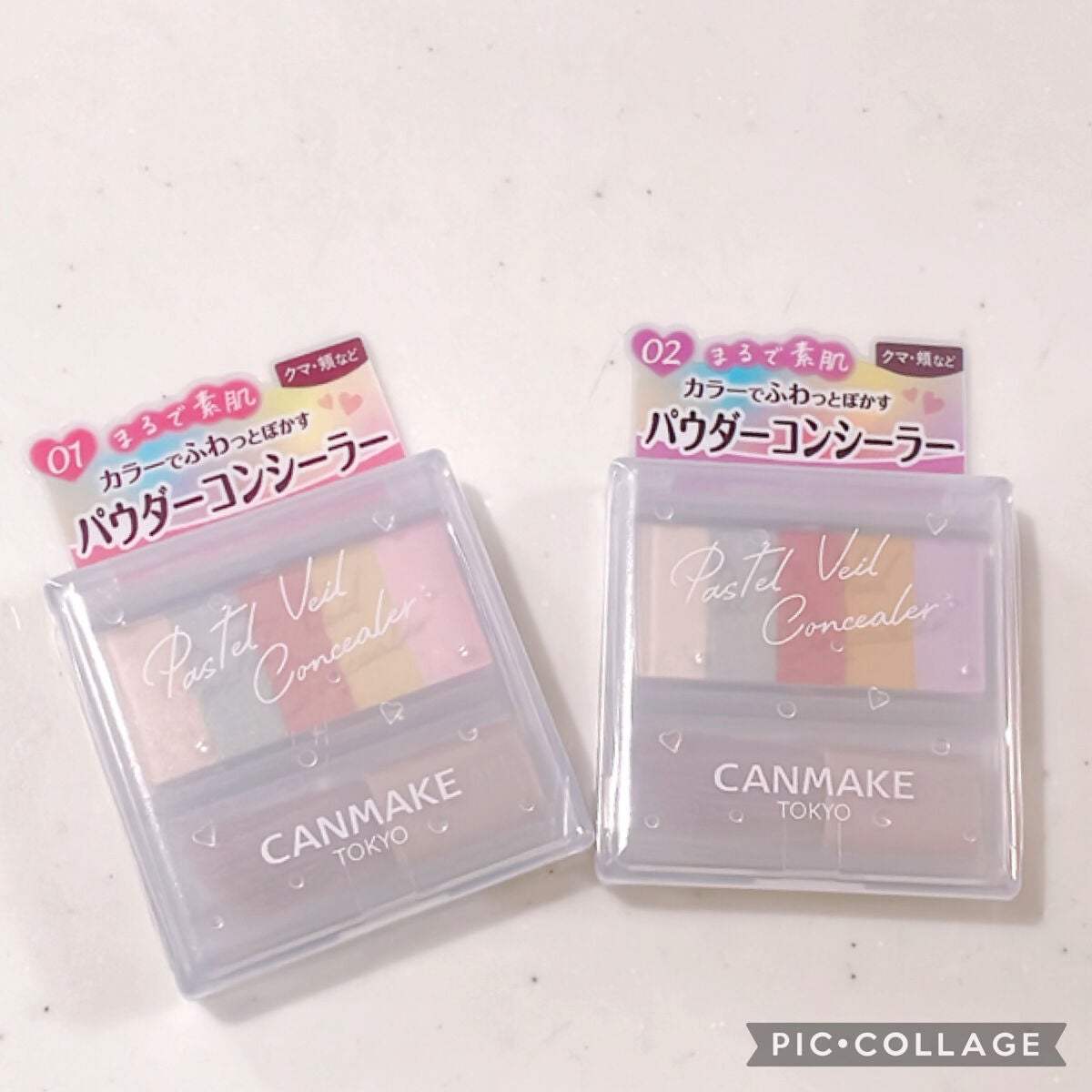 パステルヴェールコンシーラー|キャンメイクの口コミ 5色のパステルカラーが 肌のアラを隠してくれるパレット By おもち乾燥肌 Lips