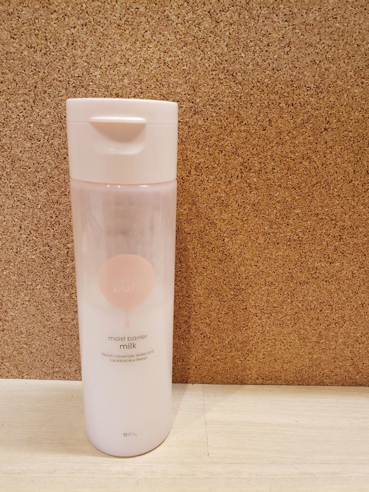 潤いバリア乳液|ももぷりの口コミ 敏感肌におすすめの乳液! お肌でゴクゴク飲む爽やかももジュースって感じ!! By いのうえ混合肌40