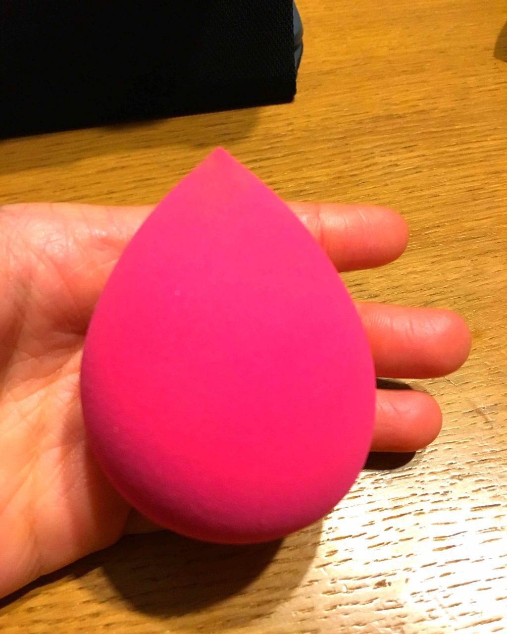 3dパフ|セリアの口コミ 超優秀!100均で買えるおすすめパフ・スポンジ!セリアの3dパフ しずく型円 By Kao混合肌20代前半