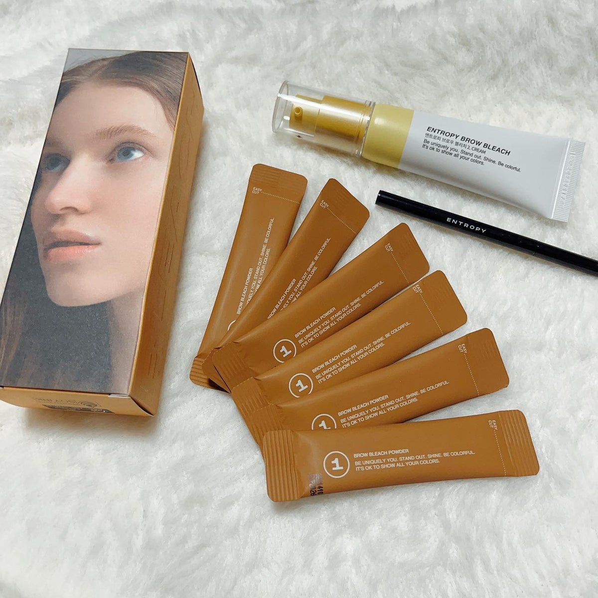 Brow Bleach|entropyの口コミ Entropy カラーリングアイブロウ By アグネスリァ💞フォロバ100乾燥肌