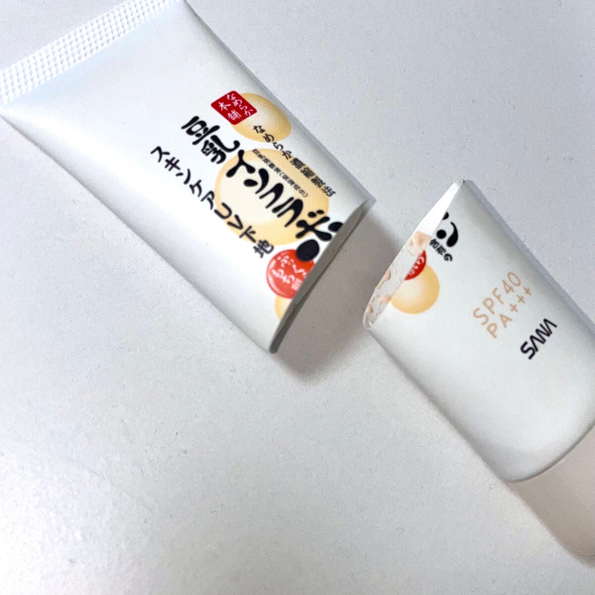 スキンケアuv下地|なめらか本舗の効果に関する口コミ 使い切りレビュー💡 なめらか本舗 By Muucosme混合肌30代前半