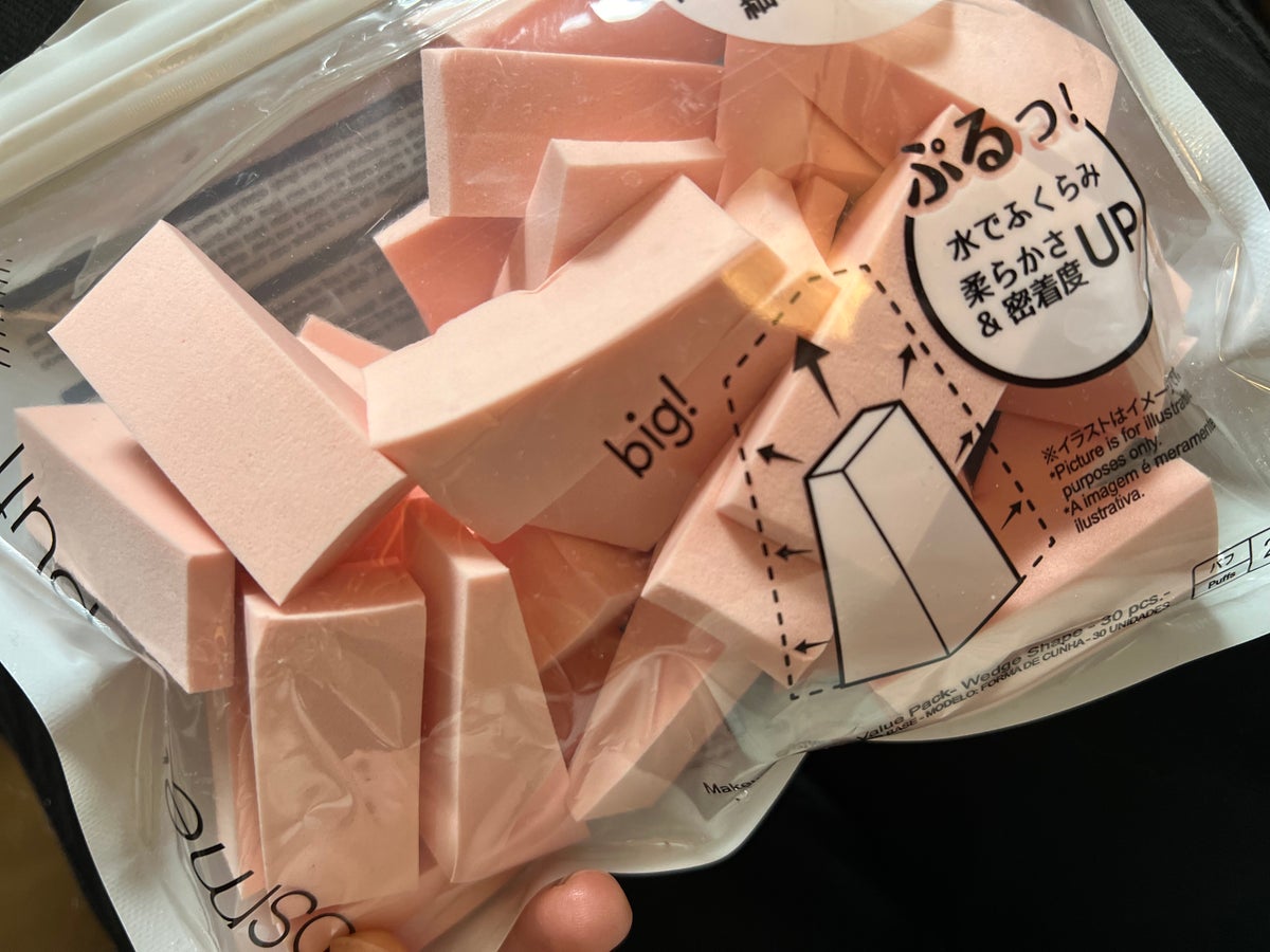 メイクアップスポンジ(バリューパック、ウェッジ形、30個)|daisoの口コミ Daiso メイクアップスポンジ By くぅちゃん毎日投稿