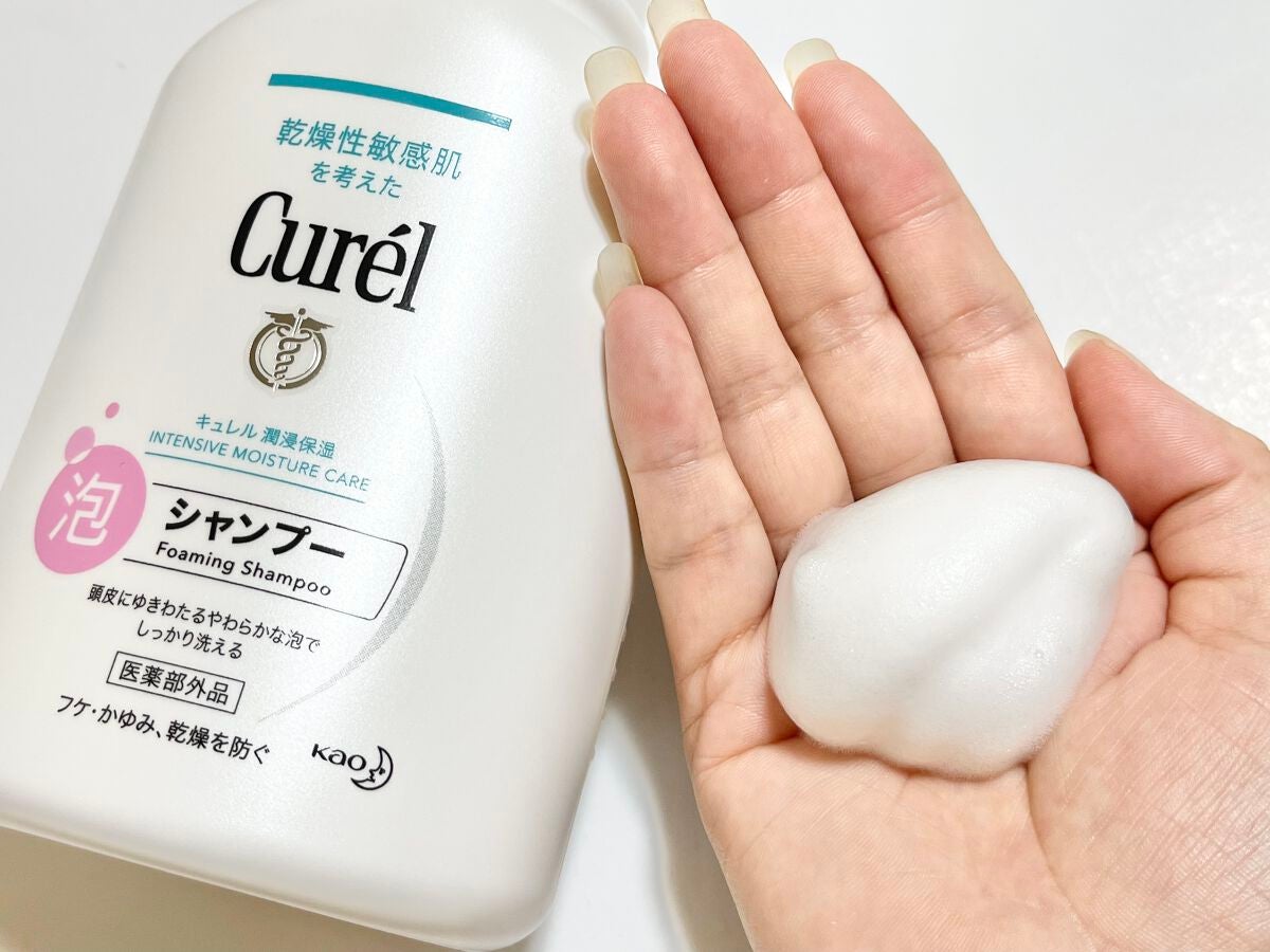 泡シャンプー|キュレルの口コミ セラミドケアで頭皮の潤いを守ってくれる、【キュレル】の泡シャンプーを使ってみました。 By わっきー