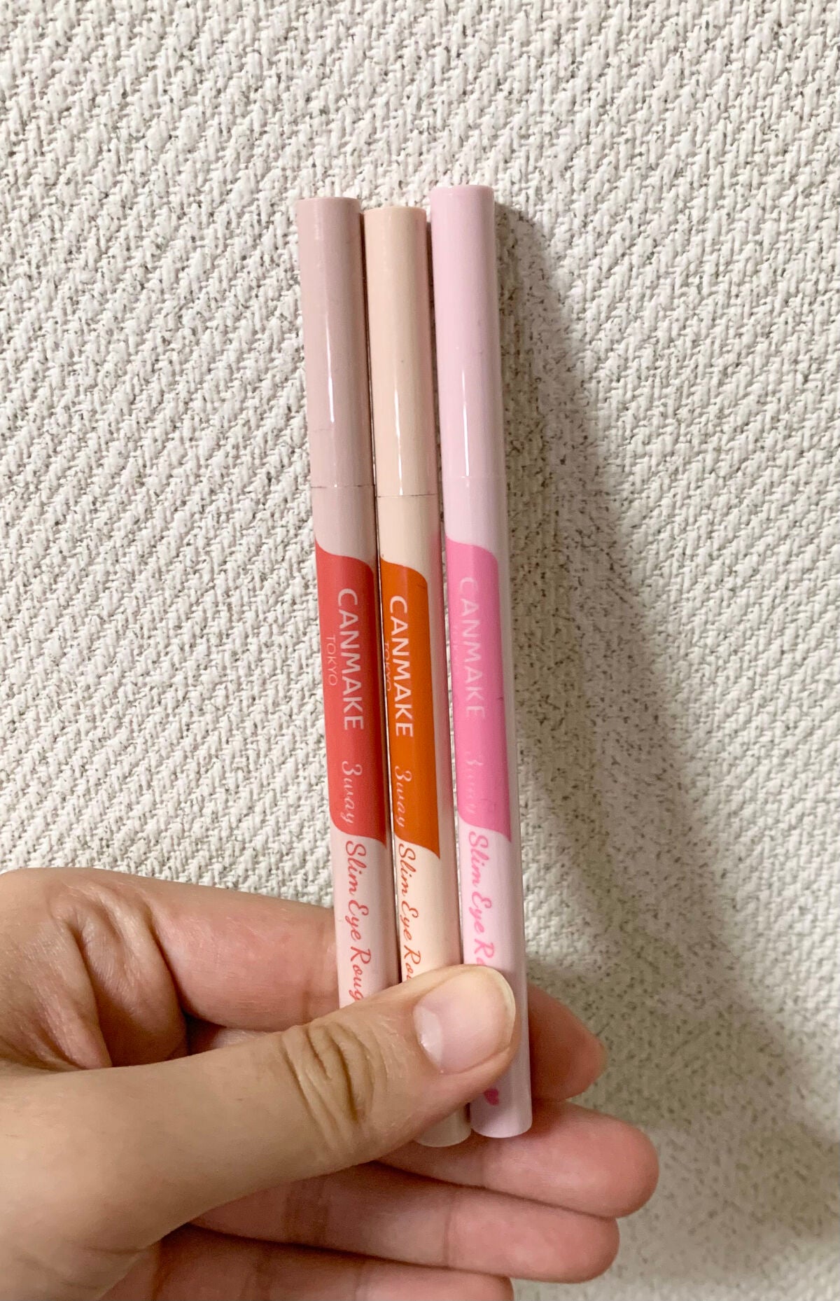 3wayスリムアイルージュライナー|キャンメイクの口コミ 🌸キャンメイク 3wayスリムアイルージュライナー 全色まとめ🌸 By かな