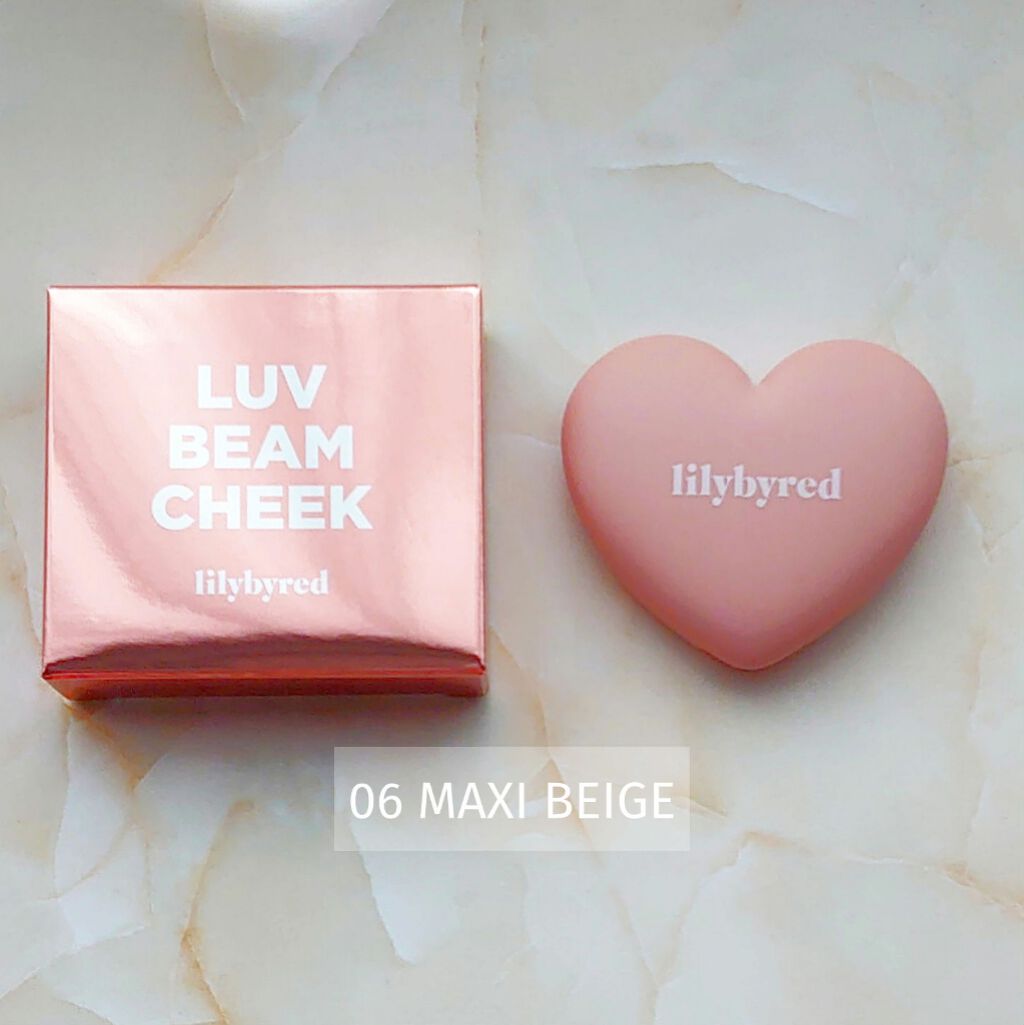 ラブビームチーク|lilybyredの口コミ Lilybyred リリーバイレッド By ᛚᛁᛚᚥ ᚩᚠ ᛏᚹᛖ ᚣᚨᛚᛚᛖᚥ脂性肌