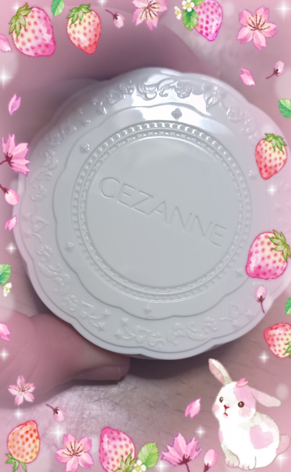 Uvシルクカバーパウダー|cezanneの口コミ イエベ春におすすめのプレストパウダー! つぎはパウダーの紹介です Cezannの By