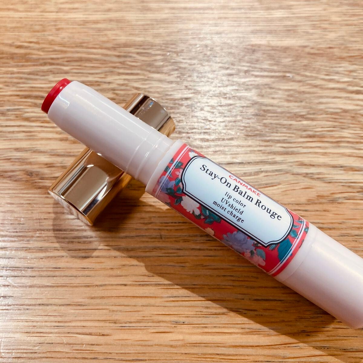 ステイオンバームルージュ 10 フラワリープリンセス|キャンメイクの口コミ キャンメイク ステイオンバームルージュ By りんご普通肌