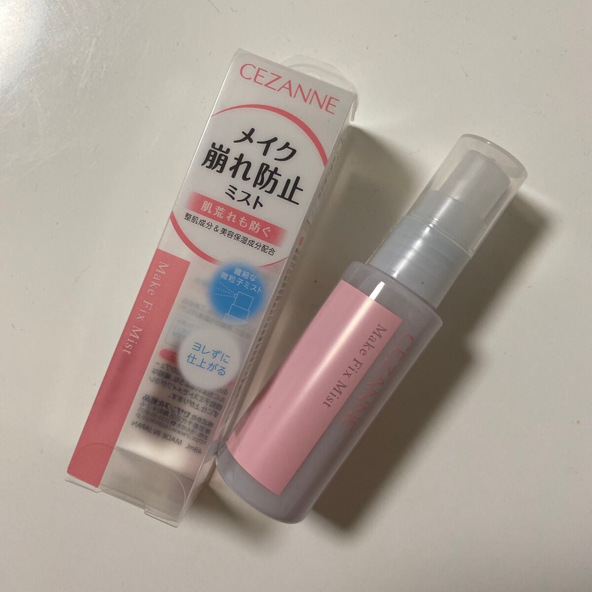 メイクフィックスミスト|cezanneの口コミ「cezanne メイクフィックスミスト 」 By Tmm☺︎混合肌 Lips
