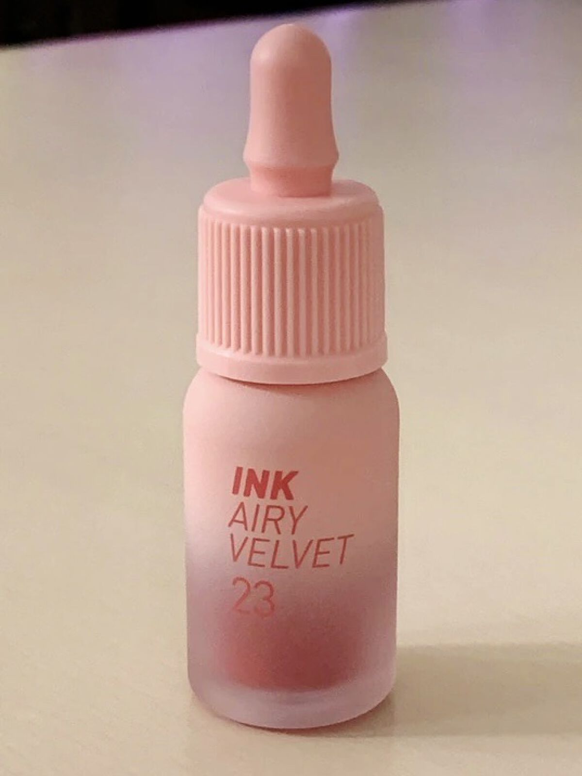インク エアリー ベルベット 23 IN THE PEACHLIGHT｜PERIPERAの口コミ「PERIPERA ペリペラ インク エアリー ...