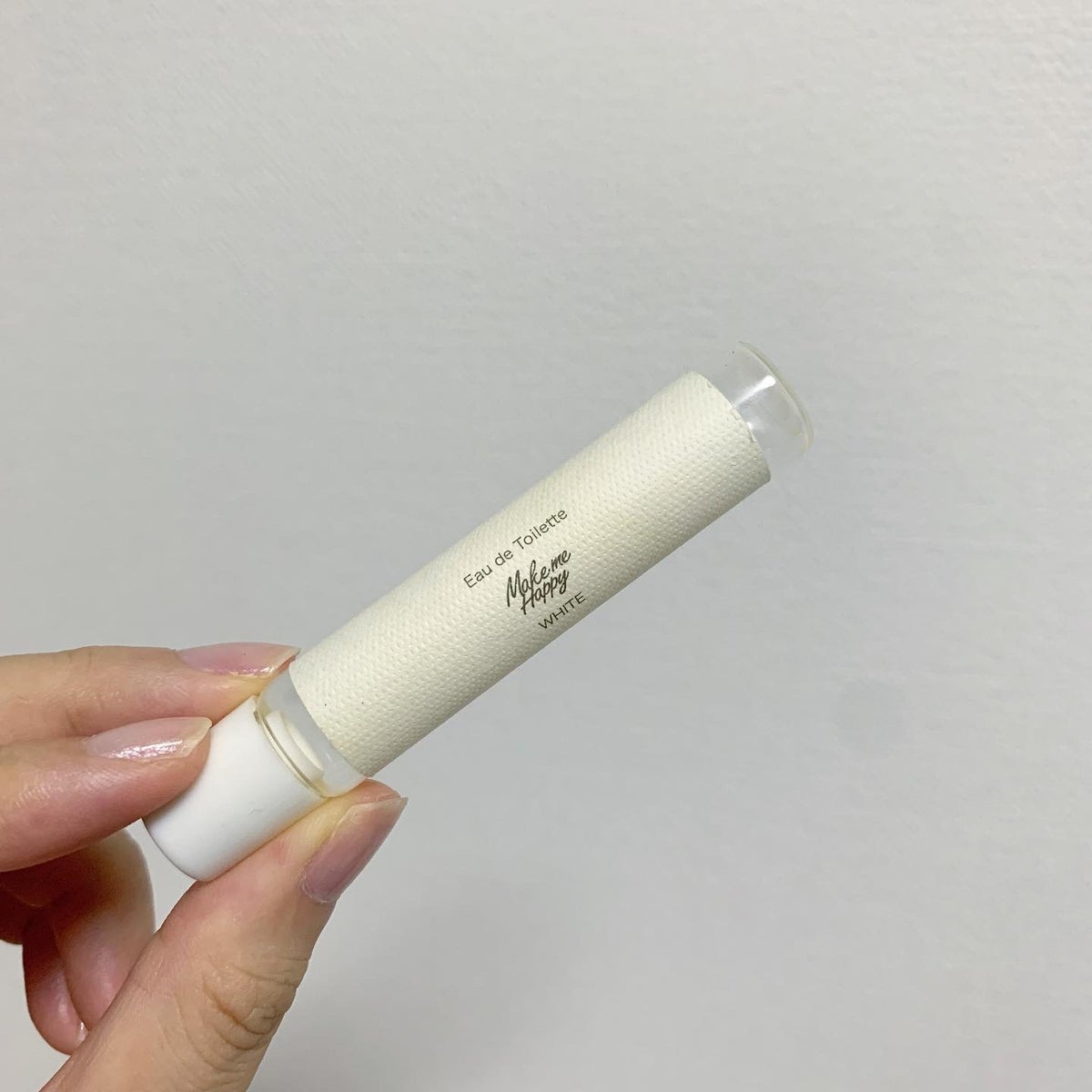 メイクミーハッピー オードトワレ White|キャンメイクの口コミ ロールタイプでリップクリームサイズの By 黄身(フォロバします
