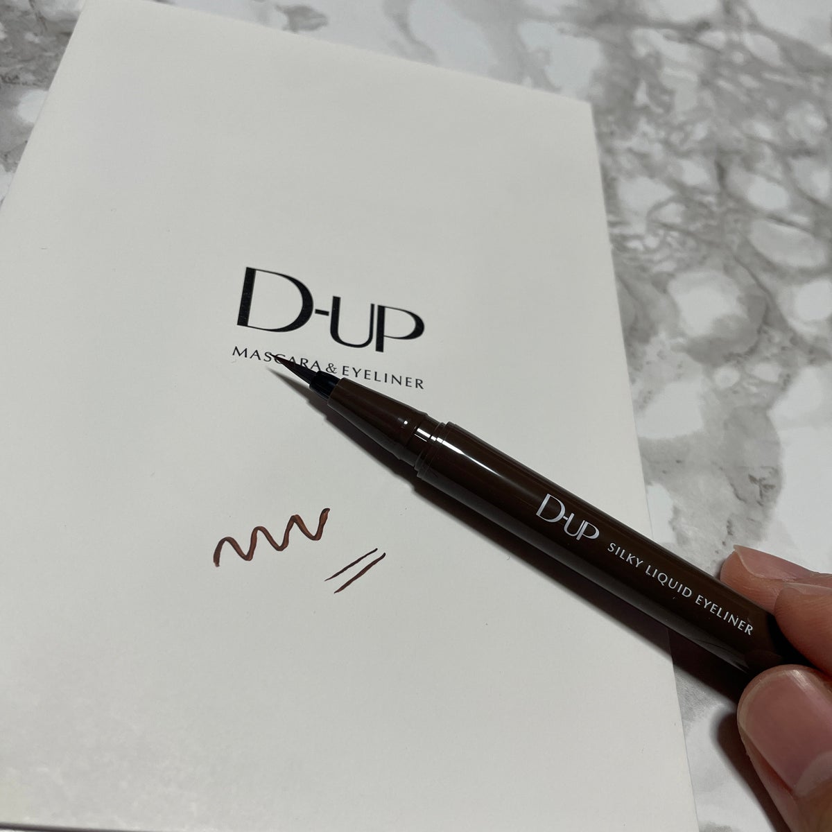 シルキーリキッドアイライナーwp|d Upの口コミ D Up シルキーリキッドアイライナーwp By かずき混合肌 Lips