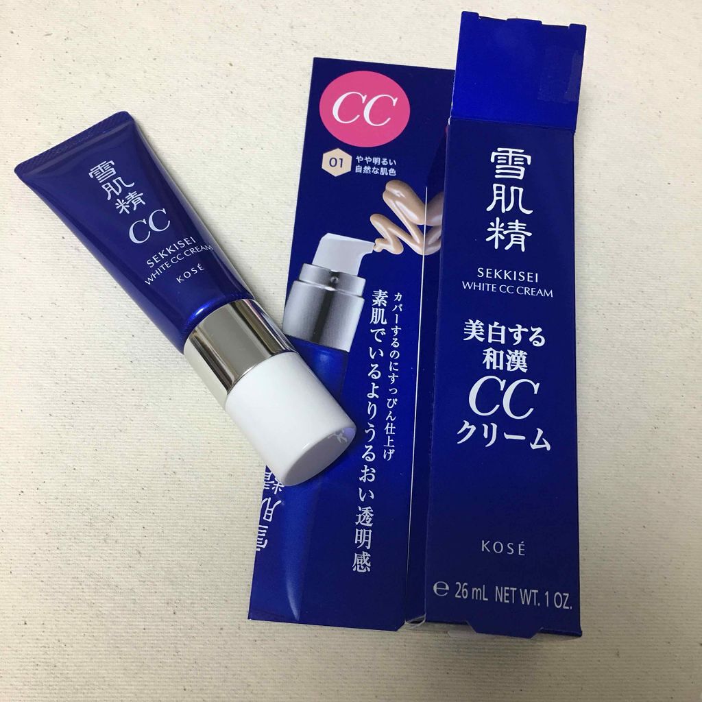 ホワイト Ccクリーム|雪肌精の口コミ 乾燥肌におすすめのccクリーム!初めてのccクリーム。 お肌が綺麗な人に何を使ってるか聞いたら