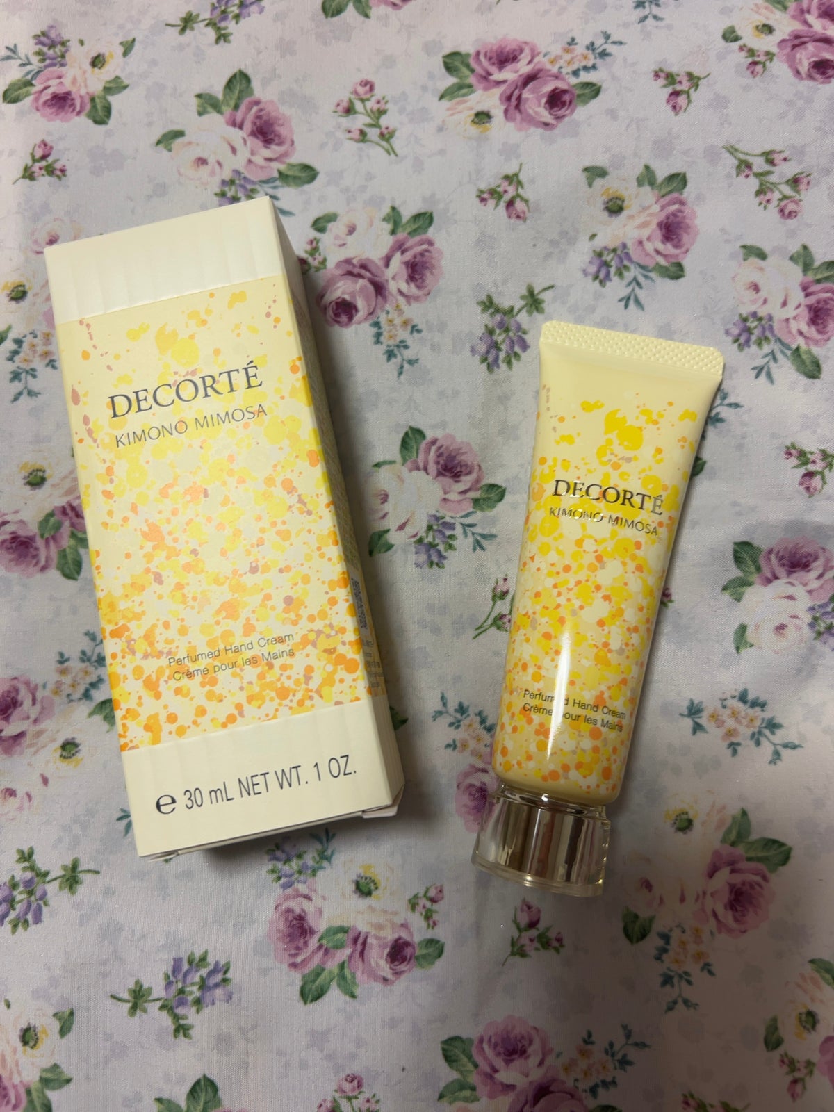 【限定ハンドクリーム】キモノ ミモザ パフュームド ハンドクリーム|decortÉの口コミ 🐈⬛decortÉキモノ ミモザ パフ