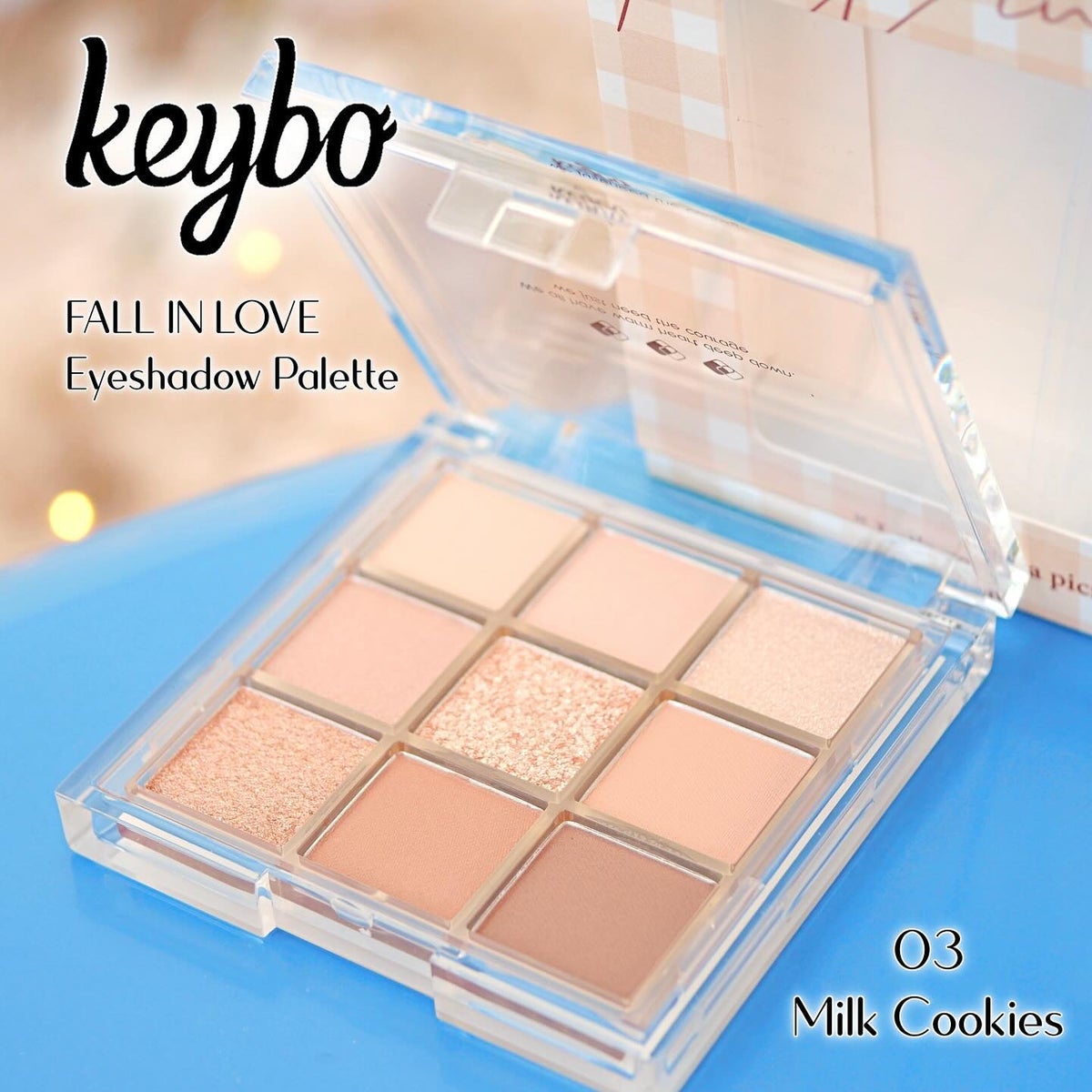 Keybo Fall In Love Shadow Palette|keyboの口コミ キーボードで入力するように簡単に完璧なメイ By