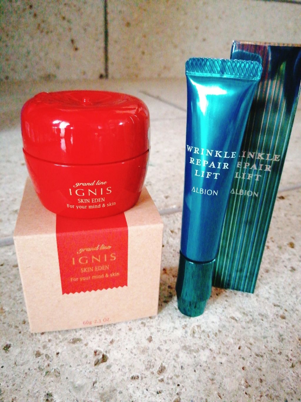Ignis・albionのスキンケア・基礎化粧品を使った口コミ New In♡ 出遅れましたが、気になっていた2点お迎えしました。 By 母