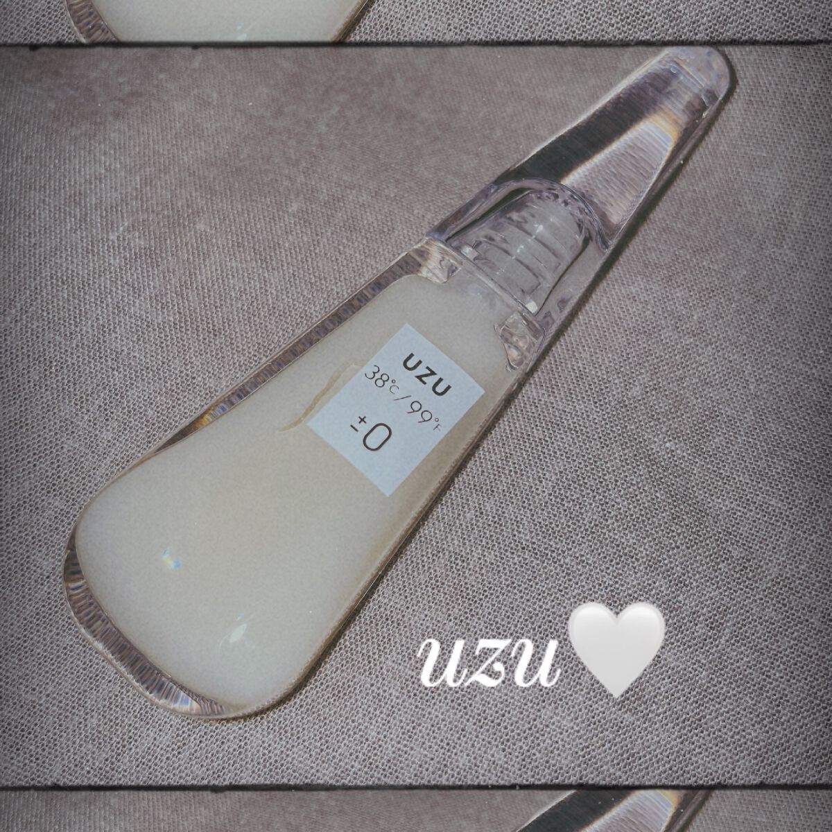 38°c 99°f リップトリートメント リップ美容液 ±0 Clear|uzu By Flowfushiの口コミ「ラメが控えめなので