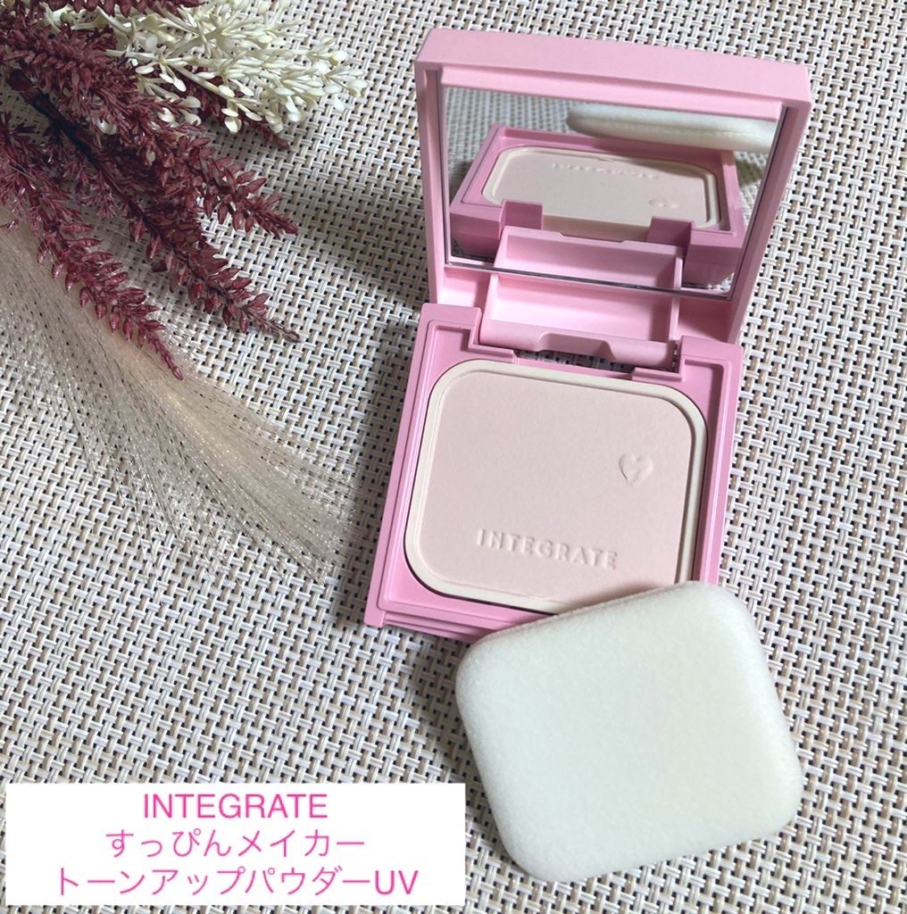 すっぴんメイカー トーンアップパウダーuv|インテグレートの口コミ 🌷integrate すっぴんメイカートーンアップパウダーuv By