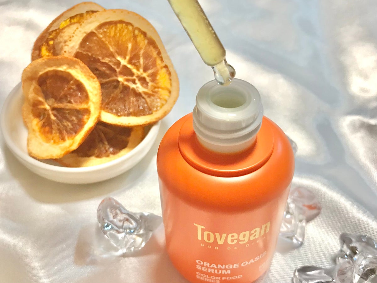 カラーフードシリーズオレンジオアシスセラム|toveganの使い方を徹底解説 ˗ˏˋまるでオレンジジュース🍊ビタミンcが豊富な
