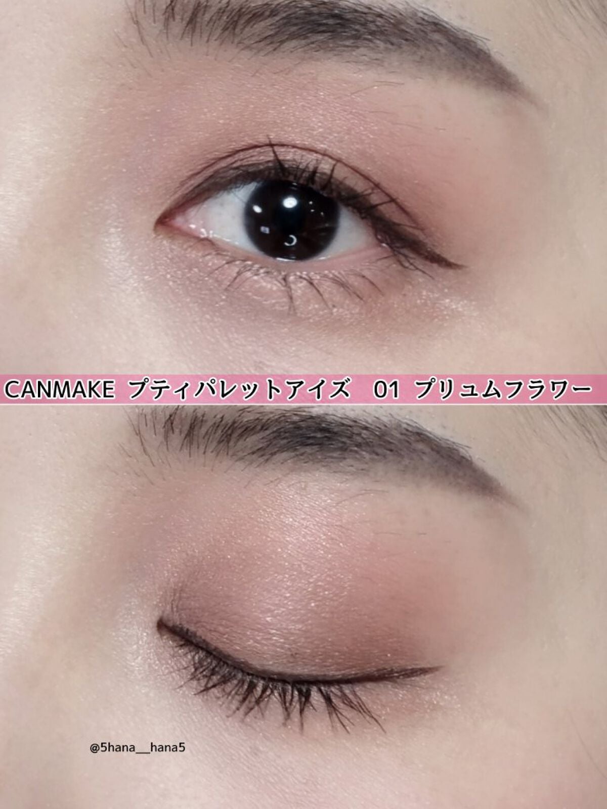 【限定アイシャドウ】プティパレットアイズ|キャンメイクの口コミ Canmake プティパレットアイズ By 𝙃𝙖𝙣𝙖乾燥肌 Lips
