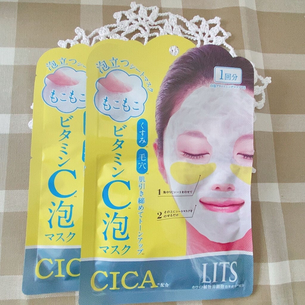 もこもこビタミンc泡マスク|リッツの口コミ「泡の力で毛穴andくすみケア「リッツもこもこ白泡vcマスク 」 By まりも毎日更新フォロバ