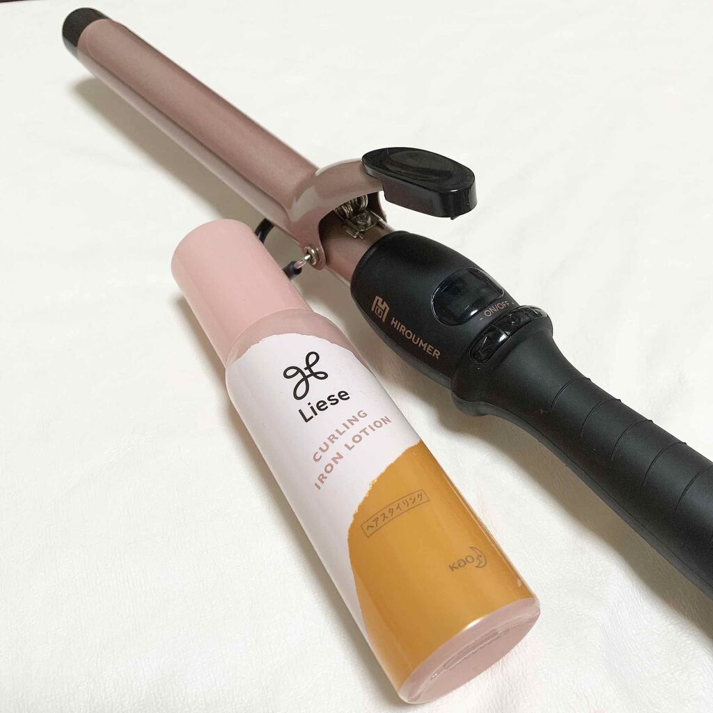 リーゼ アイロン下地 カール用|リーゼの口コミ 今日はヘアアレンジのご紹介です ️ By Huisゆい乾燥肌30代後半 Lips