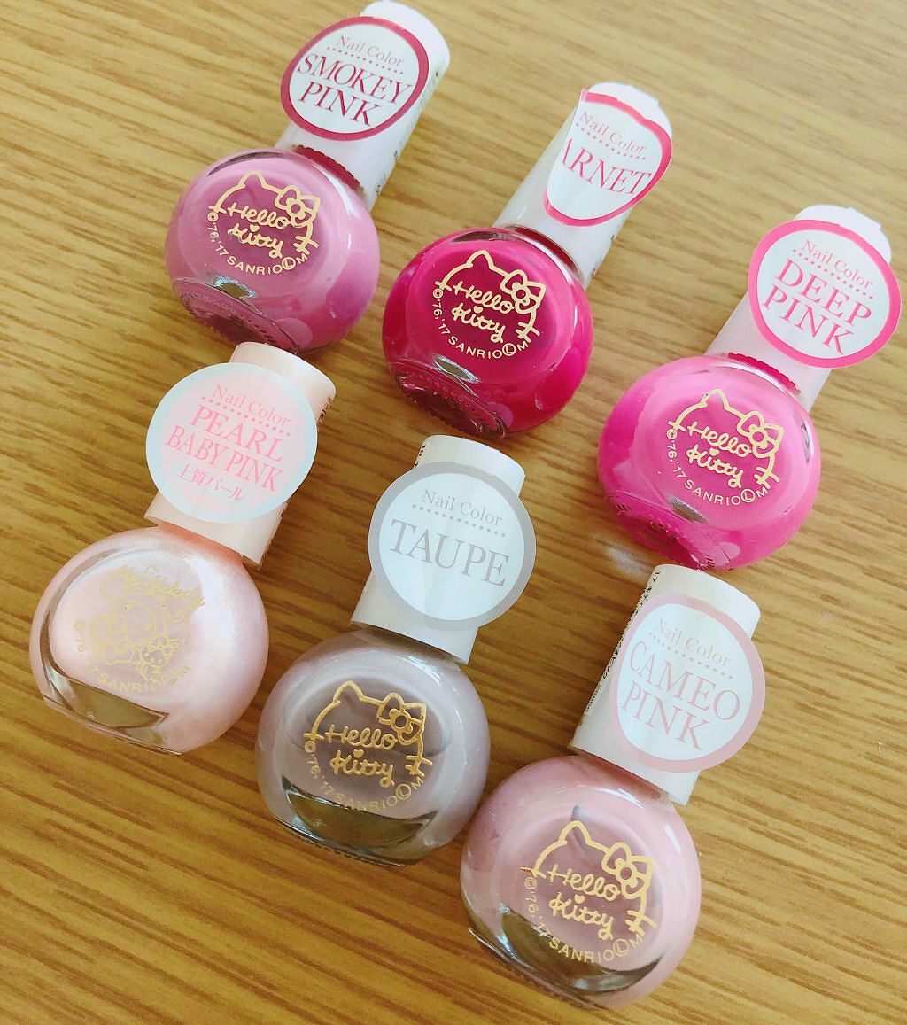 サンリオネイル|daisoの口コミ 超優秀!100均で買えるおすすめマニキュア!hello Beauty Selection By とん