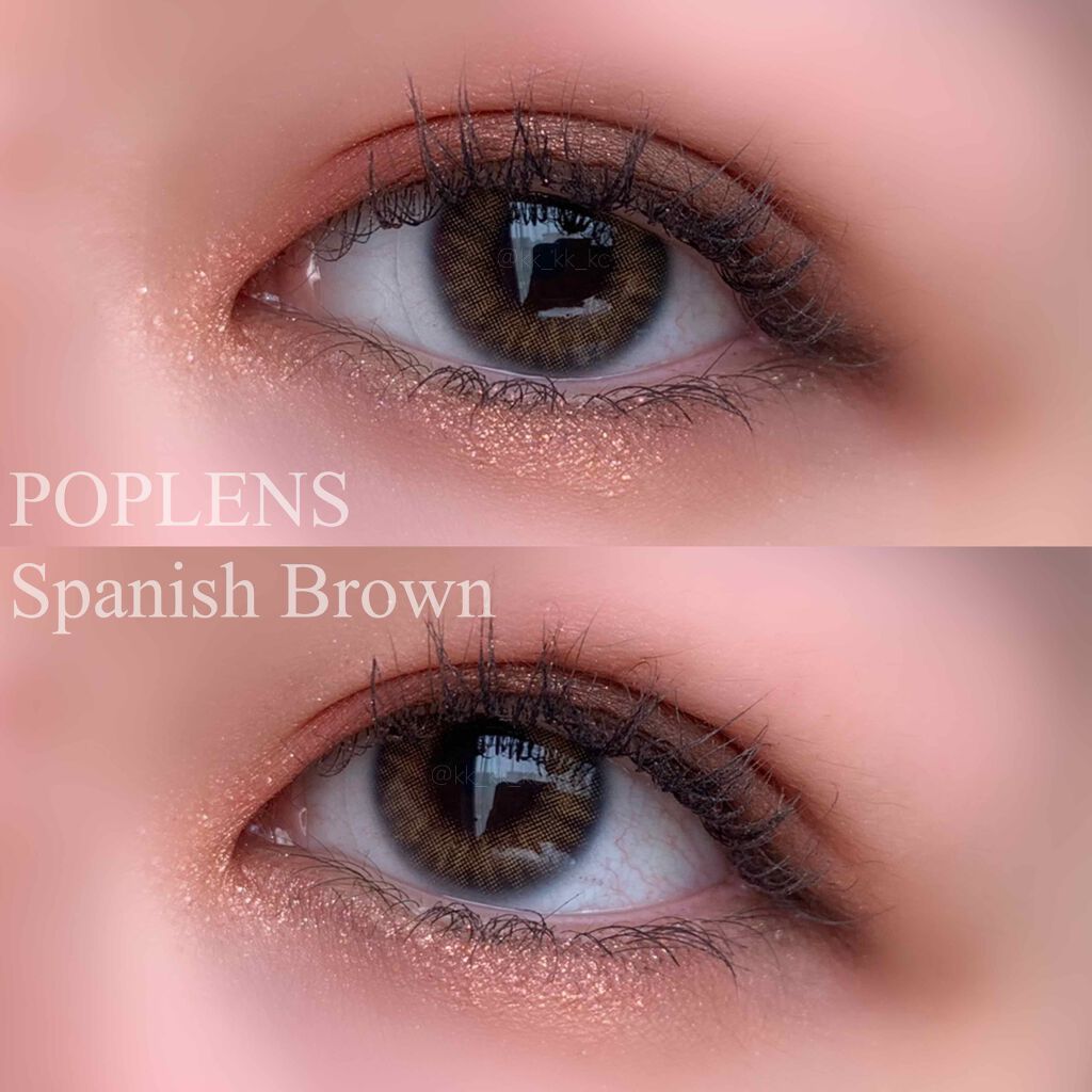 Spanish 1dayスパニッシュ 1day|olensのカラコンレポ・着画口コミ 【裸眼のトーンを上げるカラコン♡poplens
