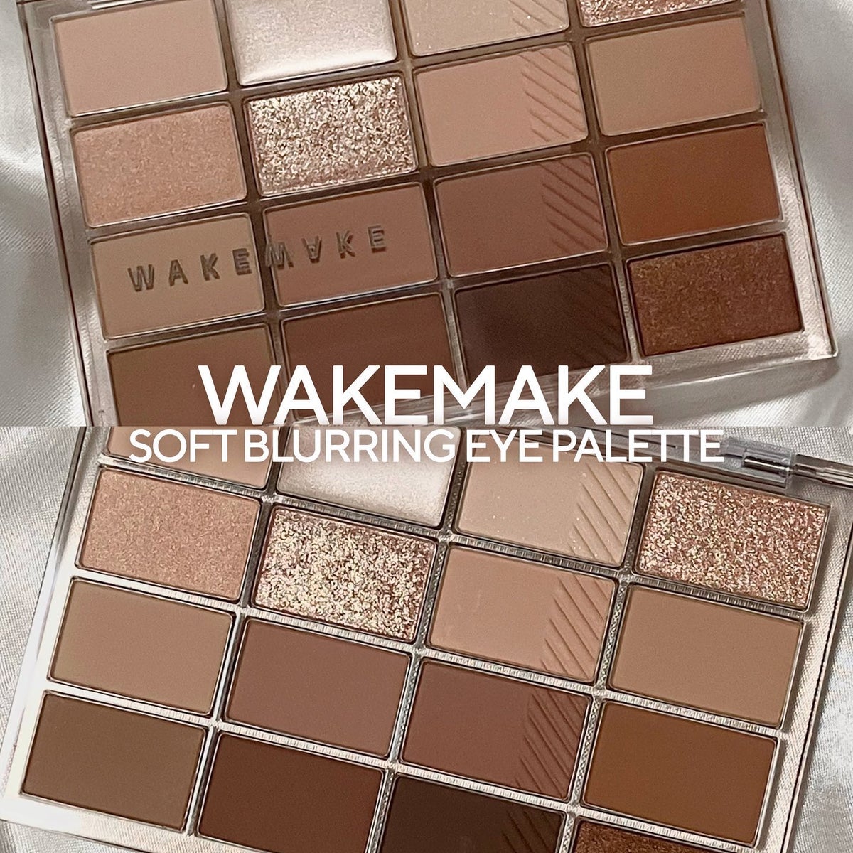 【限定アイシャドウパレット】ソフトブラーリングアイパレット|wakemakeの口コミ 【pr】wakemake🤎🍂秋限定カラーが