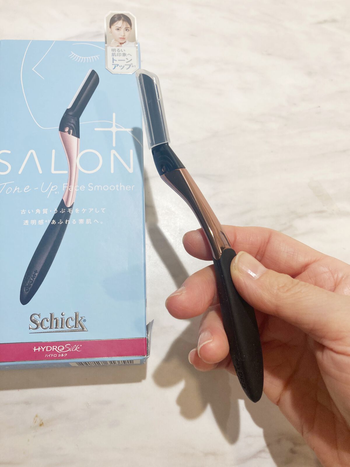 ハイドロ シルク サロンプラス トーンアップ フェイススムーサー |シックの口コミ とってもとってもよかったこちらのフェイス By ごまな