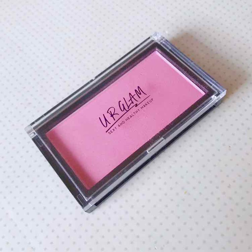 Ur Glam Daily Cheek Blush|u R Glamの口コミ Ug デイリー チークブラッシュ Pu 1 By みる