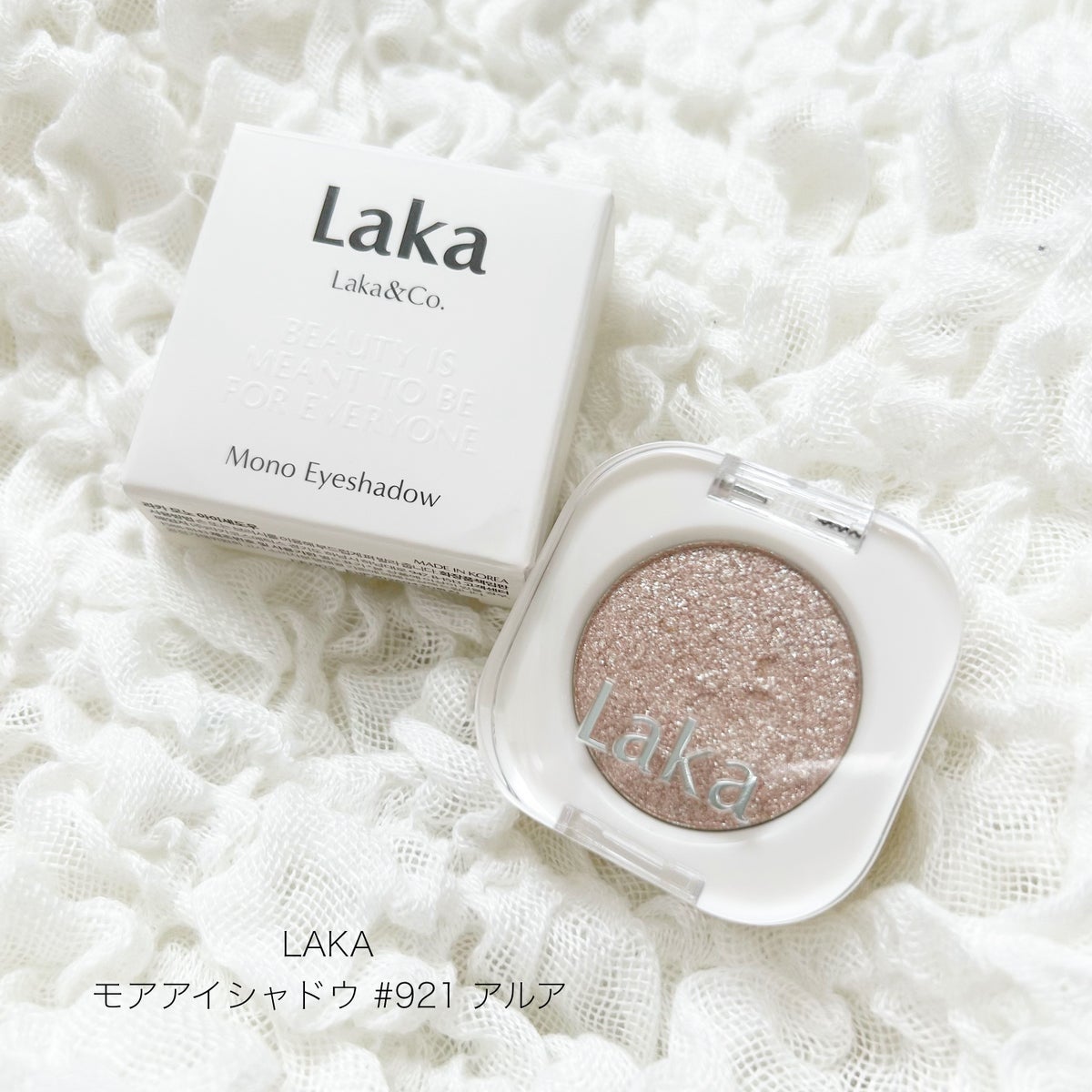 モノアイシャドウ|lakaの口コミ 今日の商品紹介はこちら!/ By 𝙷 𝙰 𝚁 𝚄 𝙽 𝙰 Lipsパートナー乾燥肌30代