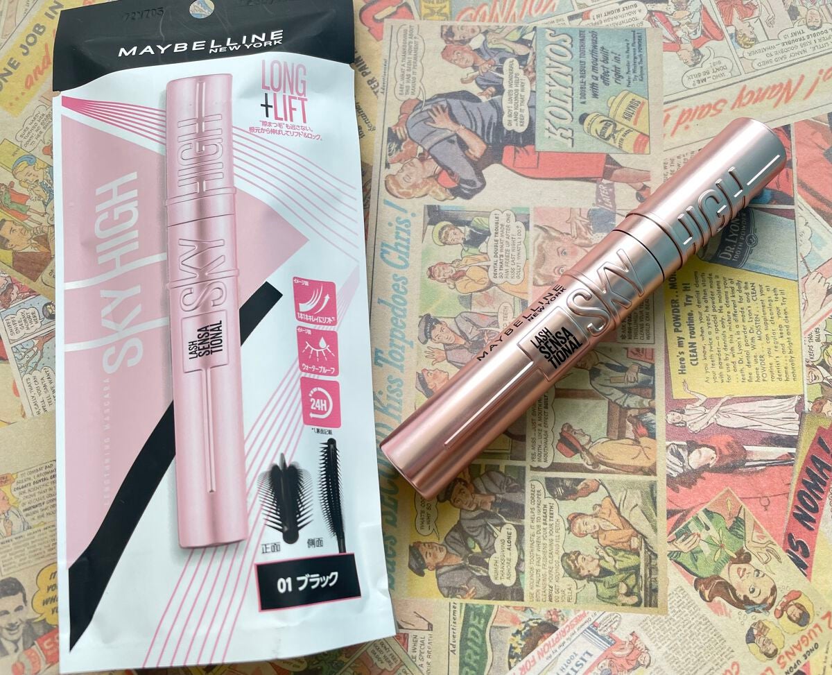 【2022年秋新作マスカラ】スカイハイ 01 ブラック|maybelline New Yorkの口コミ「購入品記録10月 メイベリン