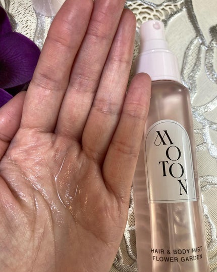 【2024年夏新作香水レディース】moton ヘアandボディミスト コットンクラウド|motonの効果に関する口コミ 大人気褒められ