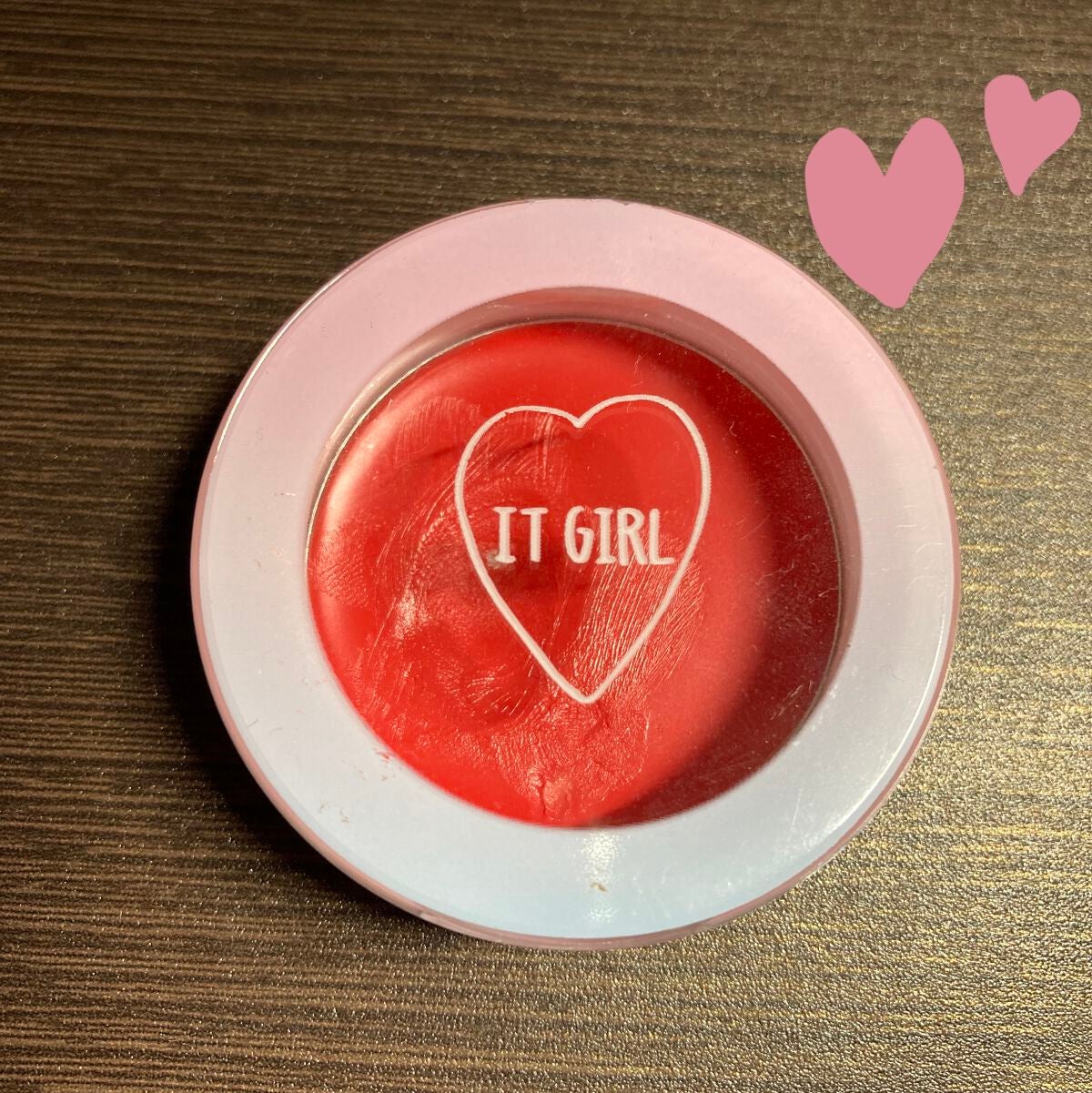 ダイソー×it Girl クリームチークandリップ|daisoの口コミ 超優秀!100均で買えるおすすめジェル・クリームチーク!【使った商品