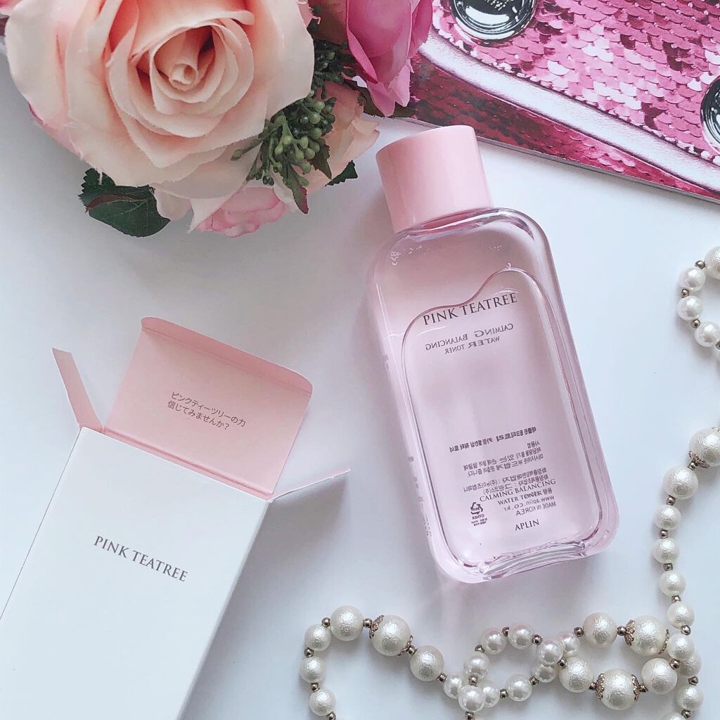 ピンクティーツリートナー|aplinの使い方を徹底解説 ニキビケアにおすすめの化粧水! 💗aplin ピンクティーツリートナー💗 By