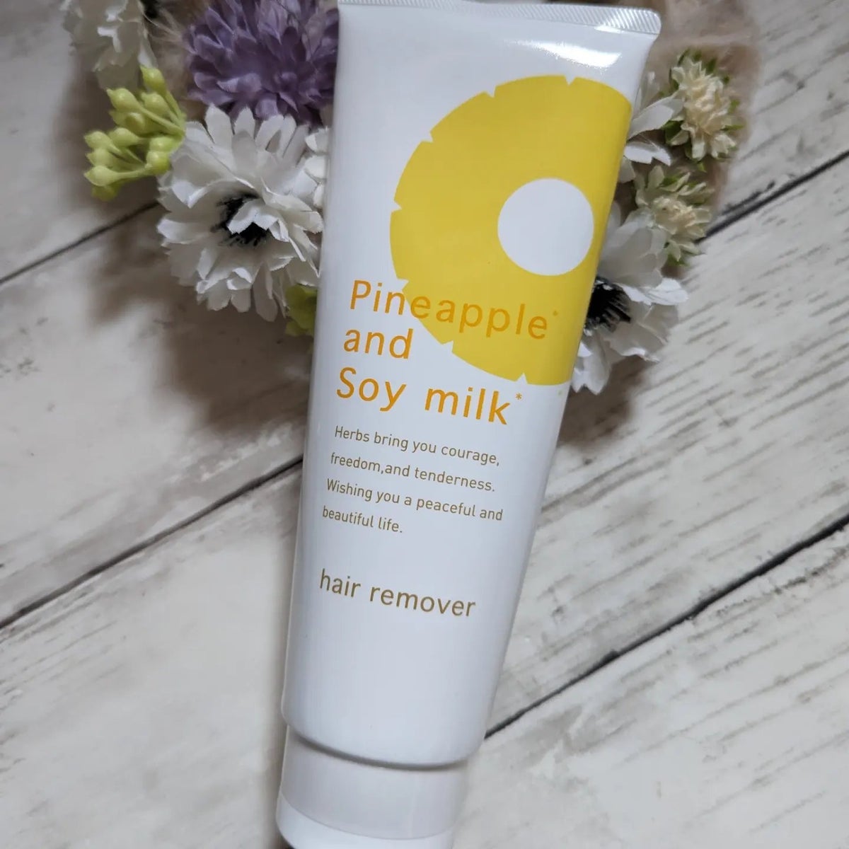 パイナップル豆乳除毛クリーム|鈴木ハーブ研究所の口コミ パイナップル豆乳除毛クリーム By みるくたま混合肌40代前半 Lips