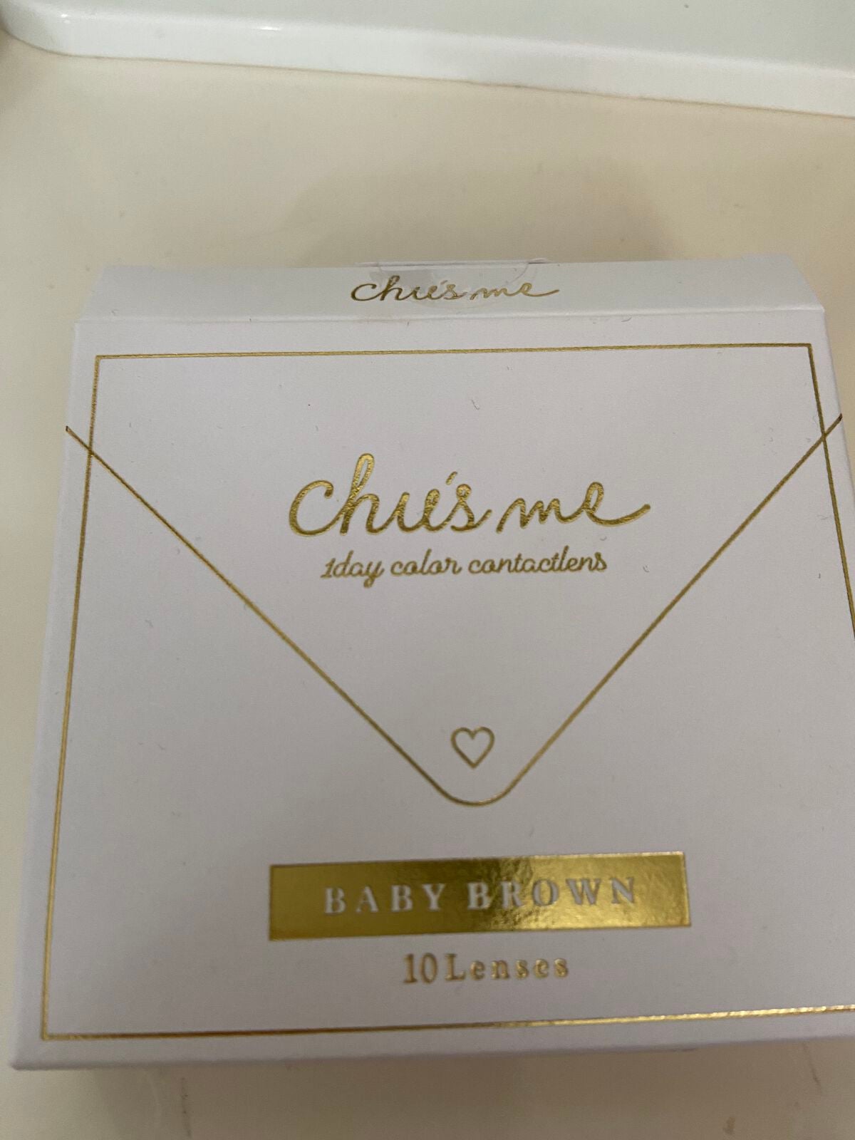 Chus Me 1day ベイビーブラウン|chus Meのカラコンレポ・着画口コミ「【使った商品】chus Mechus Me