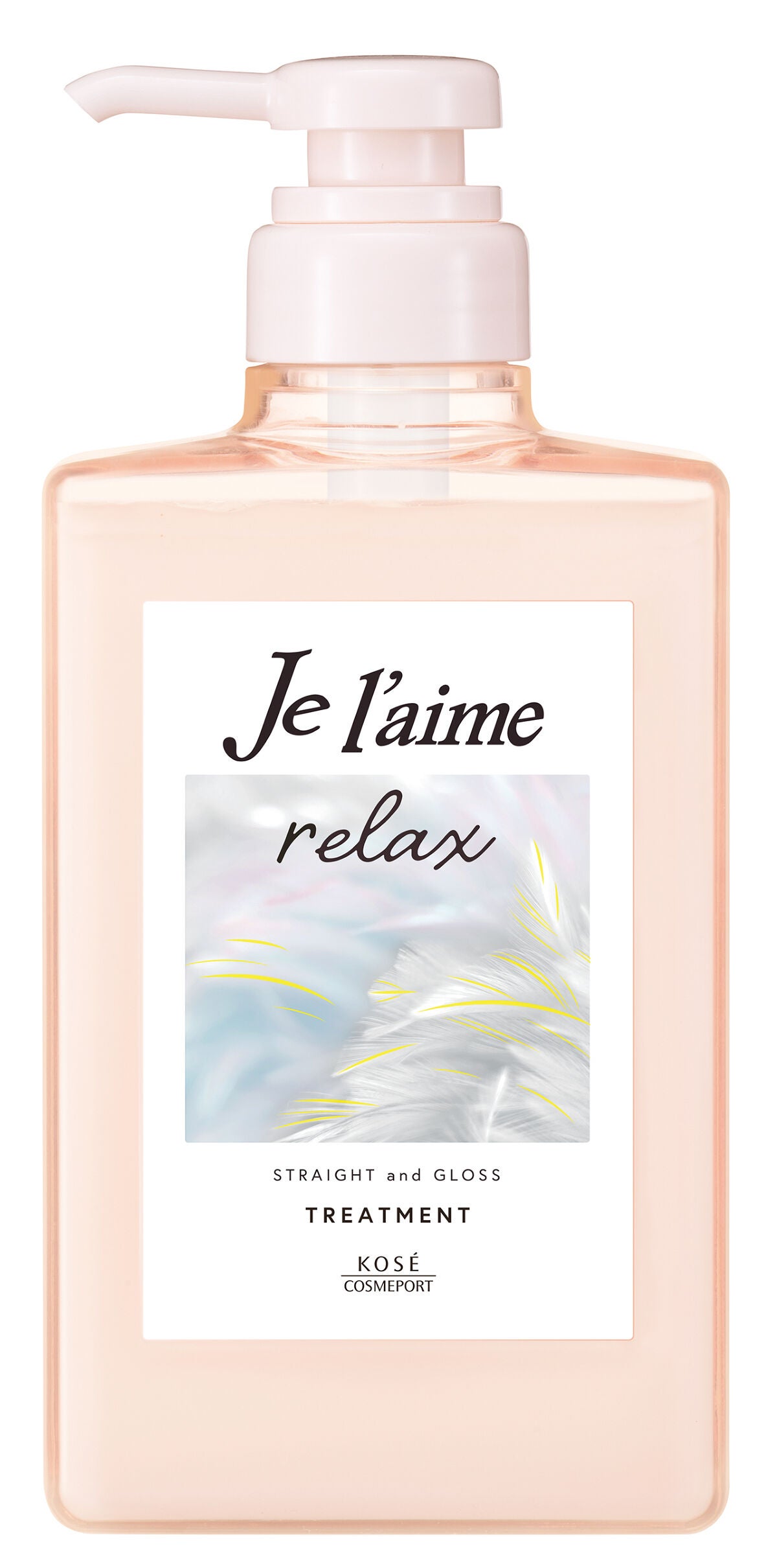 リラックス ミッドナイトリペア シャンプー/ヘアトリートメント ストレート&グロス ヘアトリートメント本体 480ml Je Laime