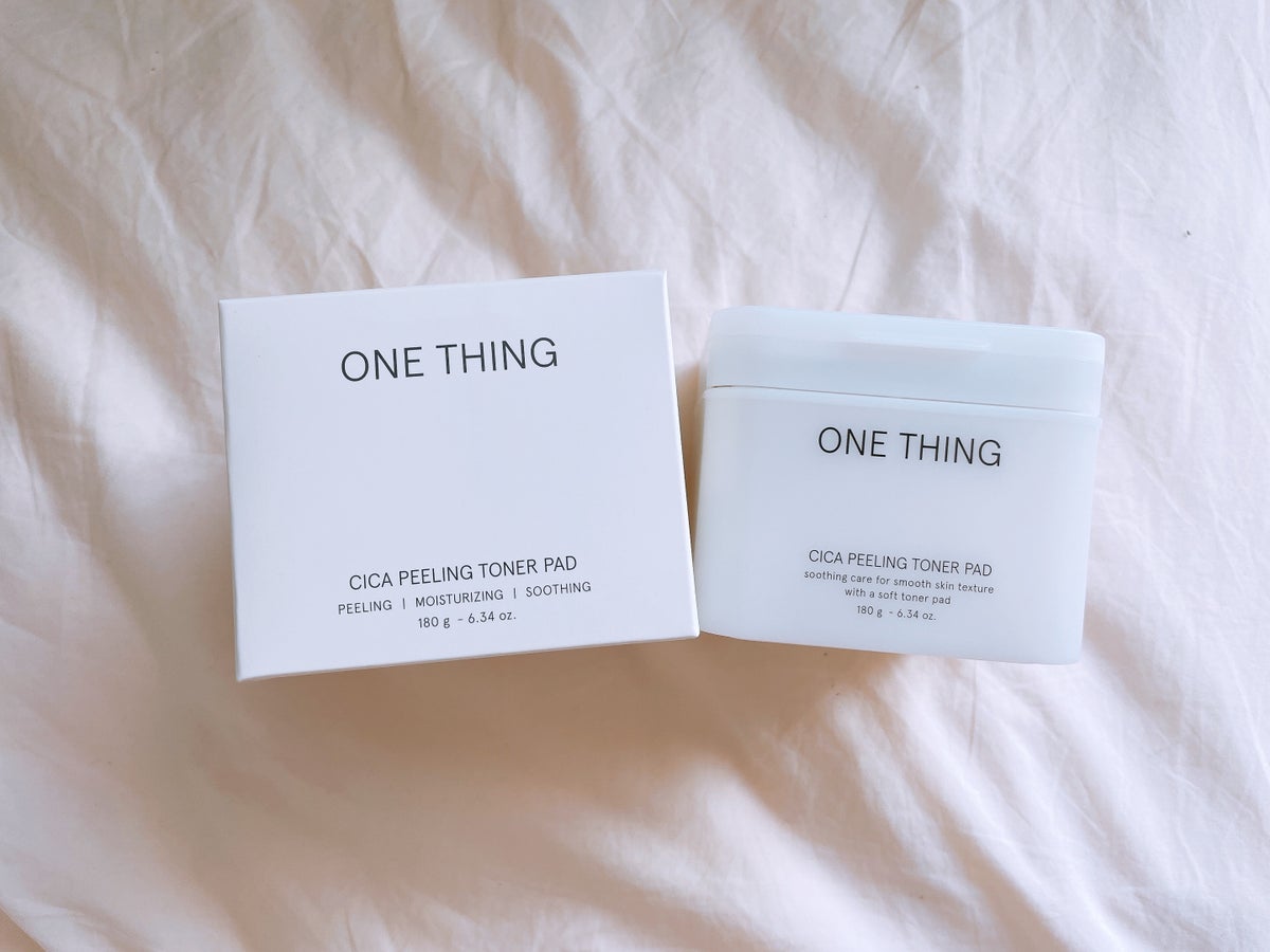 シカピーリングトナーパッド|one Thingの口コミ 敏感肌におすすめのスキンケア!⭐️プレゼント⭐️ 韓国コスメティックブランドの