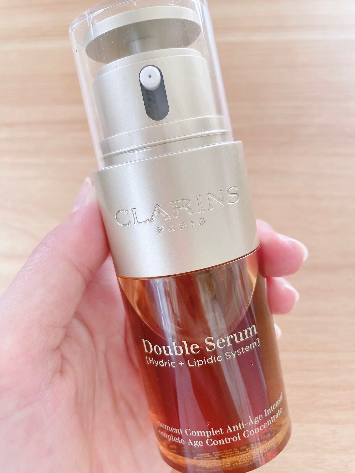 ダブル セーラム Ex|clarinsの口コミ ボトルの中に2つの美容液が入っていて、 By Nico乾燥肌 Lips