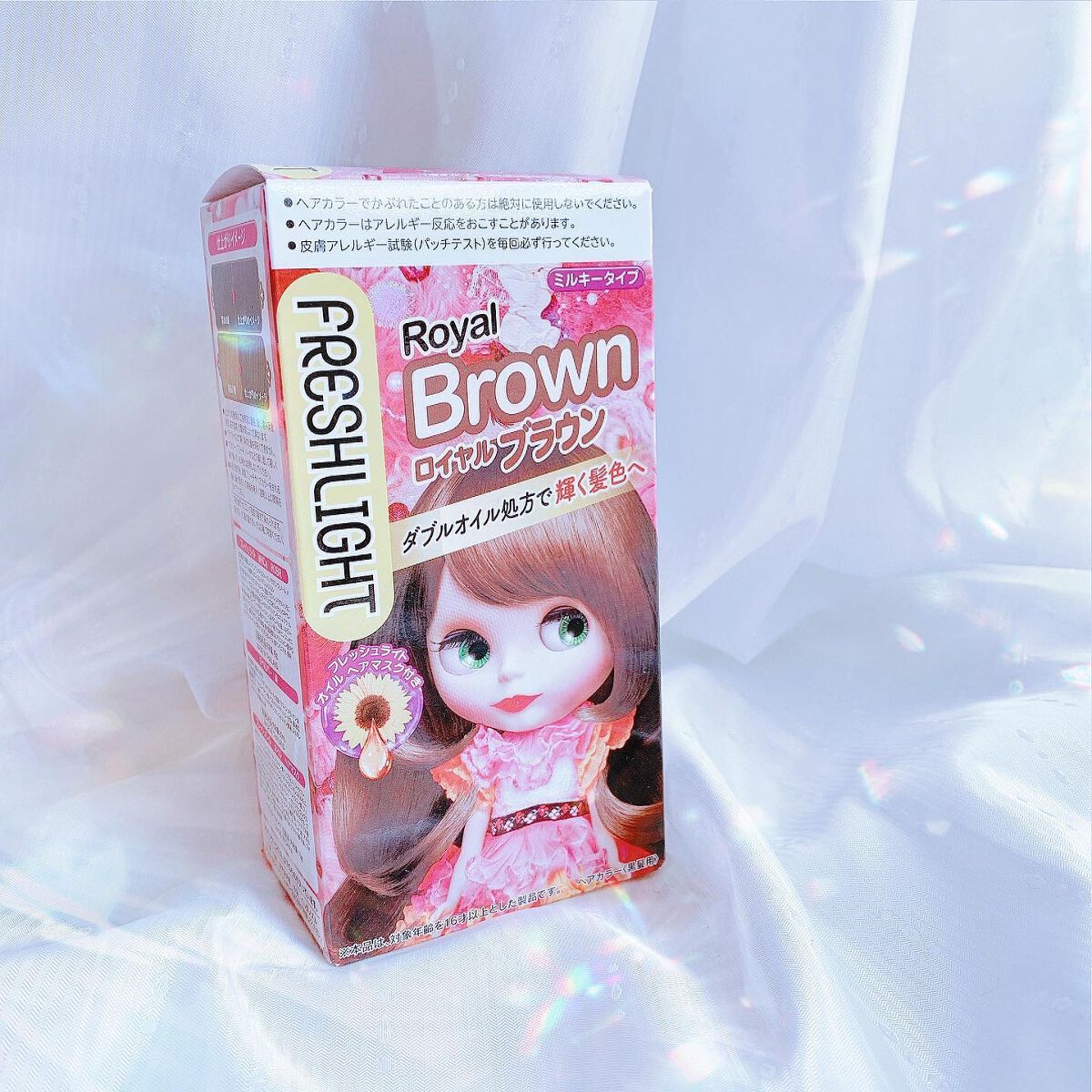 ミルキーヘアカラー|フレッシュライトの口コミ ミルキータイプでキレイな発色 セルフヘアカラ By 𝚂𝚊𝚔𝚒𓍼混合肌30代前半 Lips
