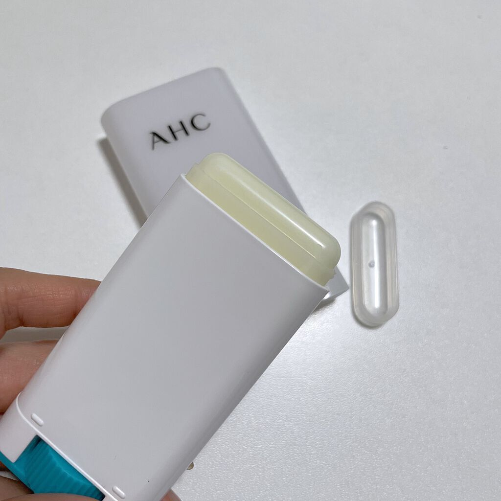 Ahcの日焼け止め・uvケア ナチュラルパーフェクションフレッシュサンスティック他、1商品を使った口コミ 𓇠 Ahc サンスティック 𓇠