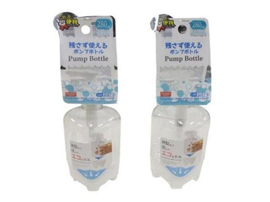 【試してみた】残さず使えるポンプボトル 280ml/daiso Lips