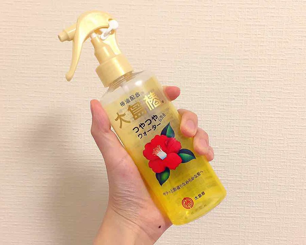 ヘアウォーター|大島椿の口コミ 大島椿 ヘアウォーター180ml By みるく混合肌20代後半 Lips